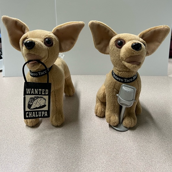 Taco Bell | Toys | Taco Bell Chihuahua Wanted Chalupa N Microphone Yo ...